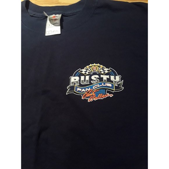 Shirts | Rusty Wallace Nascar Official Fan Club Member 206 Tshirt Mens ...